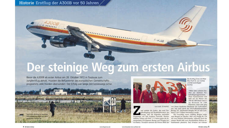 50 Jahre Airbus - Sonderheft der FLUG REVUE