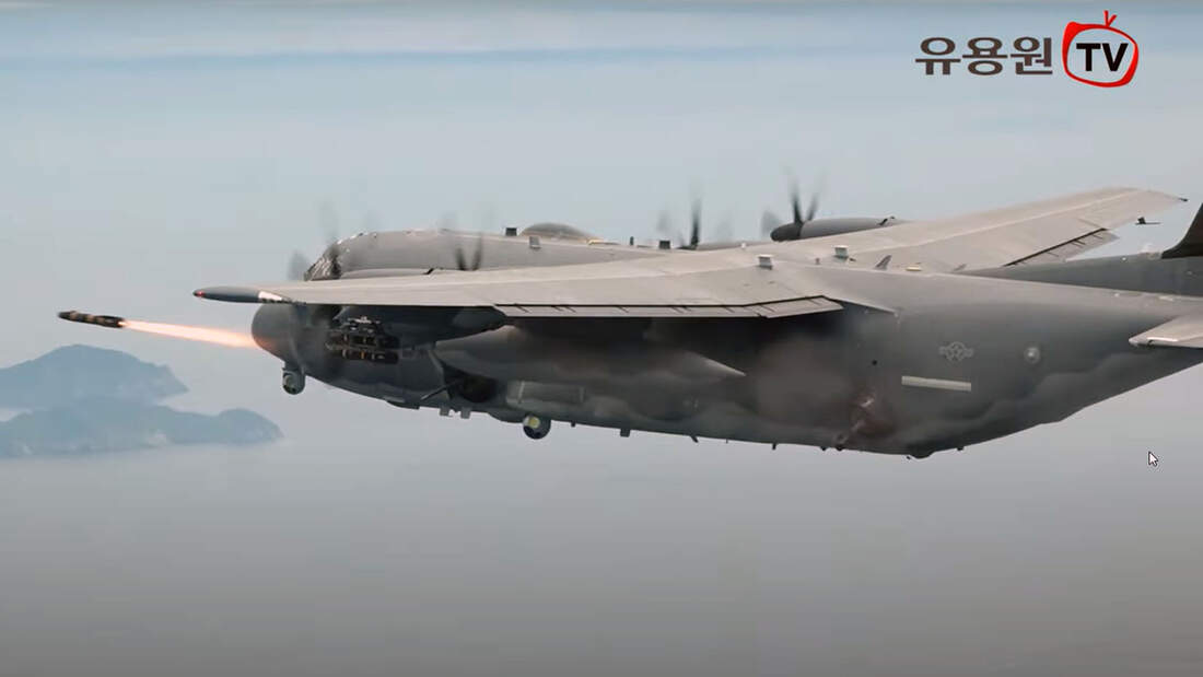Im Video - AC-130J Gunship bekämpft Ziele mit Hellfire-Raketen | FLUG REVUE
