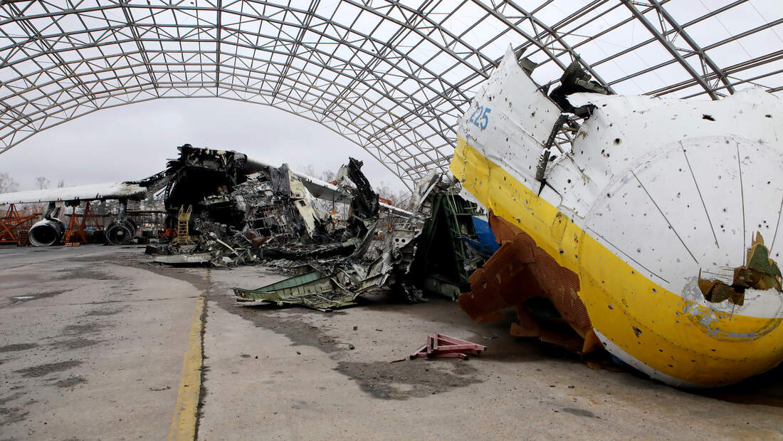 Neues Foto: Das ist heute noch von der An-225 Mrija übrig | FLUG REVUE