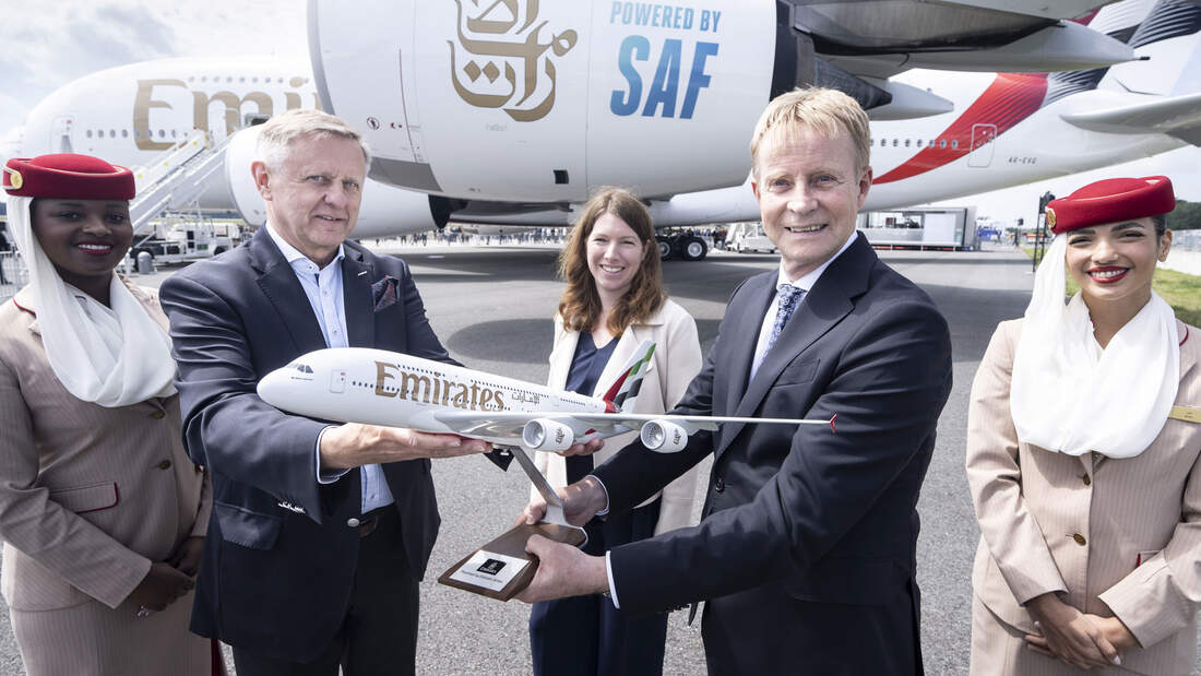 Emirates bei aireg | FLUG REVUE