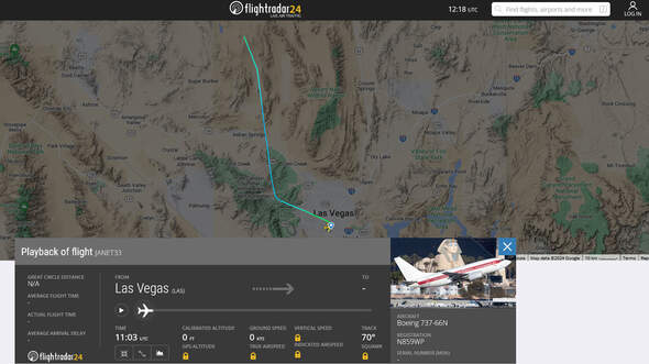 Airline-Taxi zur Area 51 – Boeing 737 Janet im USAF-Geheimeinsatz ...