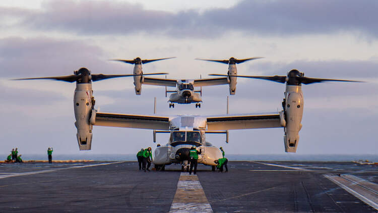 V-22 darf immer noch nicht fliegen - auch nicht für US-Präsident | FLUG ...