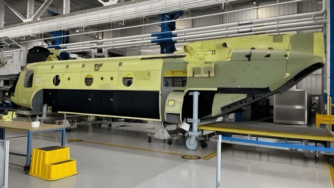 Erster CH-47F Chinook Block II in der Endmontage | FLUG REVUE