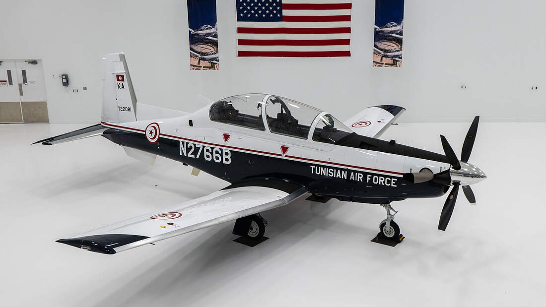 Beechcraft T-6C Texan II für Tunesien | FLUG REVUE