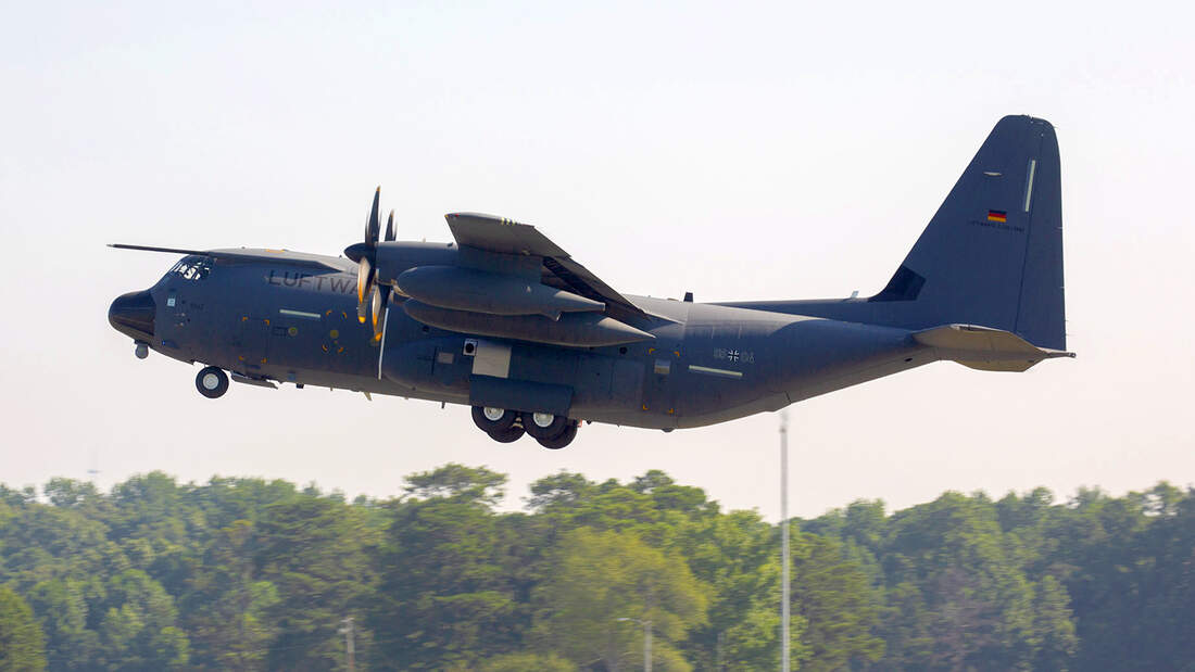Hercules-Tanker: Hier fliegt die erste KC-130J für die Luftwaffe | FLUG ...