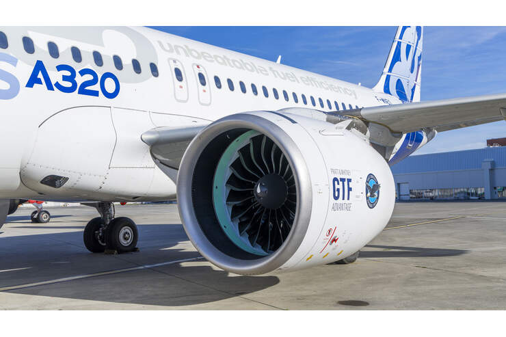 Pratt GTF Advantage fliegt an Airbus A320neo | FLUG REVUE
