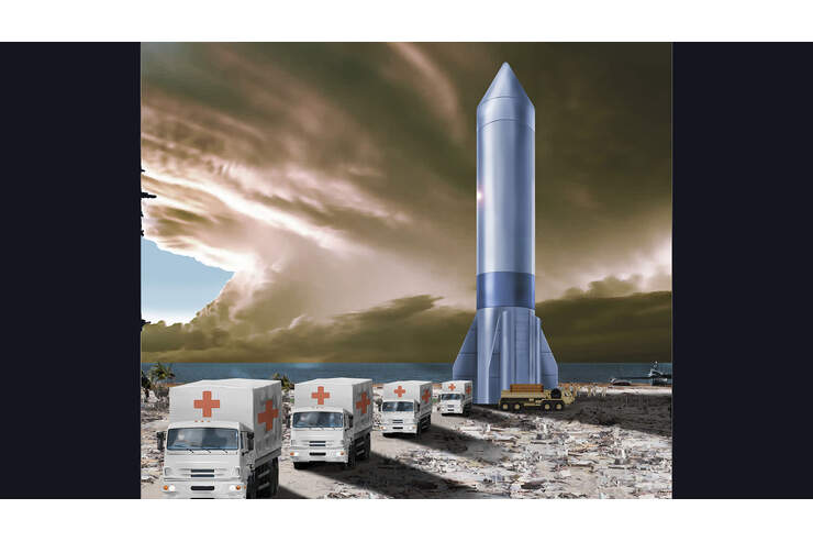US-Militär untersucht schnelle Fracht per Rakete | FLUG REVUE