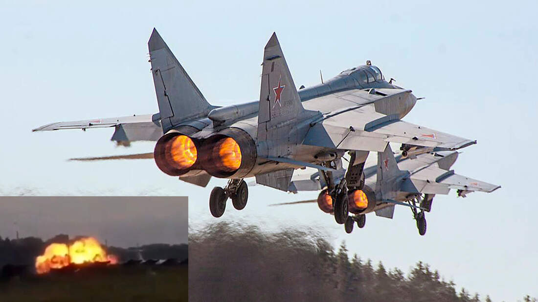 Mehr als 600 km - MiG-31 Kinschal-Träger mit Drohnen zerstört? | FLUG REVUE