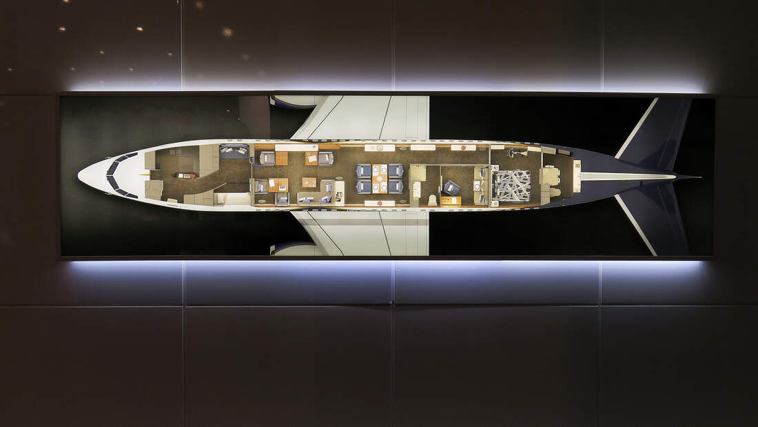 Erste ACJ320neo in der Endmontage - FLUG REVUE