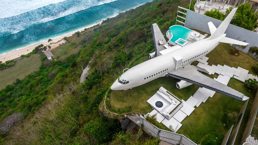 Jacuzzi im Cockpit: Boeing 737 als Luxus-Ferienhaus auf Bali | FLUG REVUE