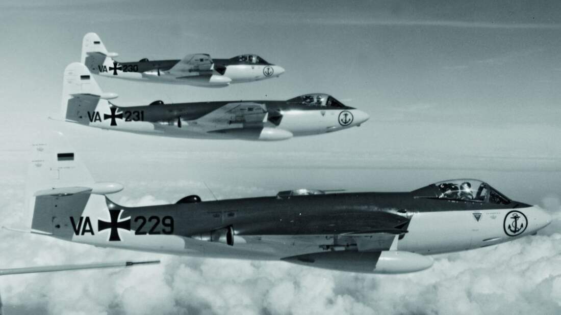 Deutsche Marine - Erste Flugzeuge und Hubschrauber ab 1958 | FLUG REVUE