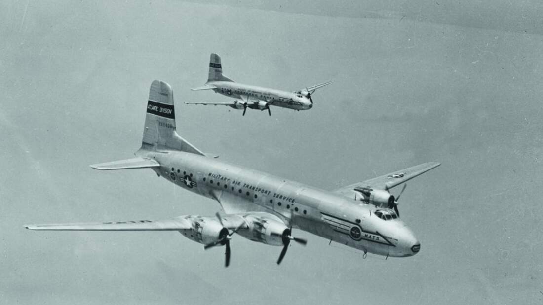 Douglas C-74 Globemaster I - Größtes Transportflugzeug seiner Zeit ...
