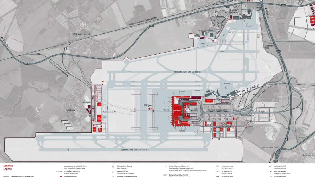 Flughafen BER wird um Terminal 2 erweitert - FLUG REVUE