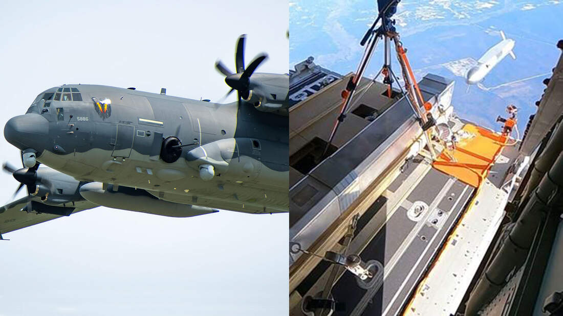 AC-130J Gunship startet Cruise Missile aus der Laderampe | FLUG REVUE