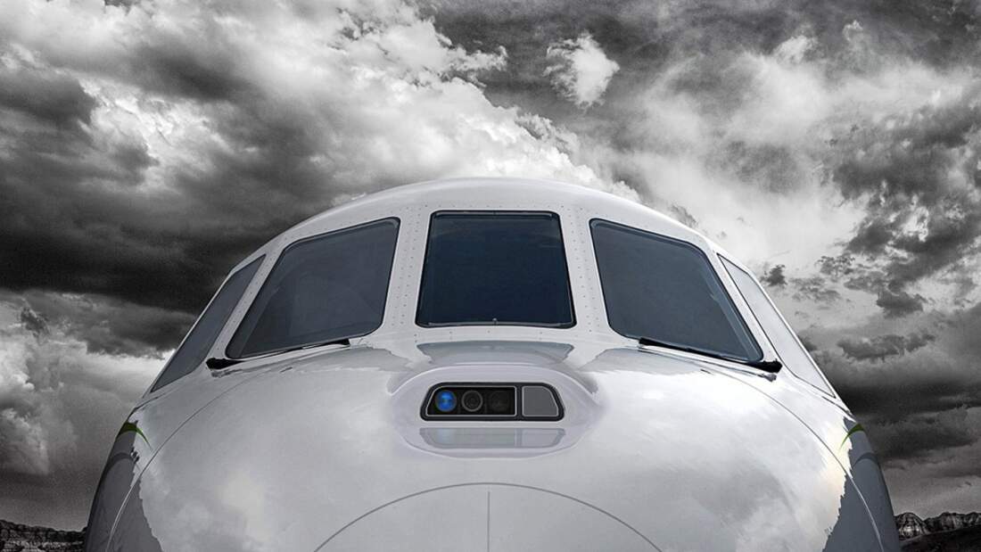 Combined-Vision-System für Falcon 8X zugelassen - FLUG REVUE