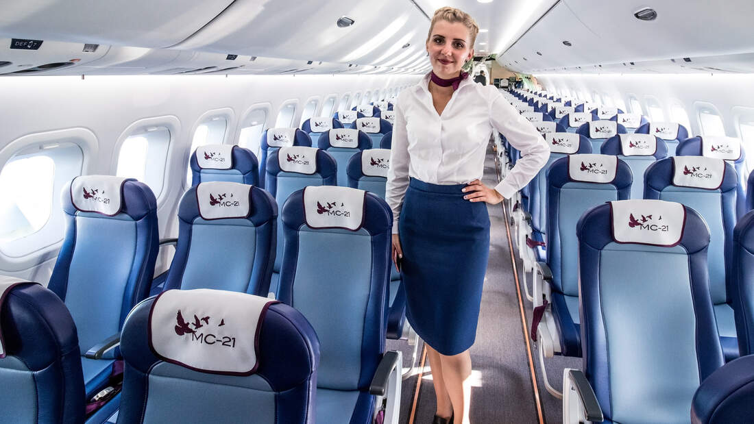 Cockpit und Kabine: So sieht die Irkut MS-21 von innen aus | FLUG REVUE