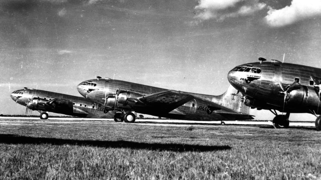 Boeing 307 Stratoliner - Erstes Passagierflugzeug mit Druckkabine ...