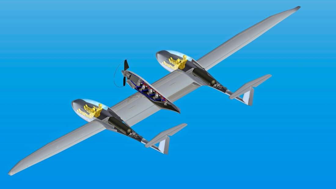 Brennstoffzellenflugzeug HY4 fliegt - FLUG REVUE