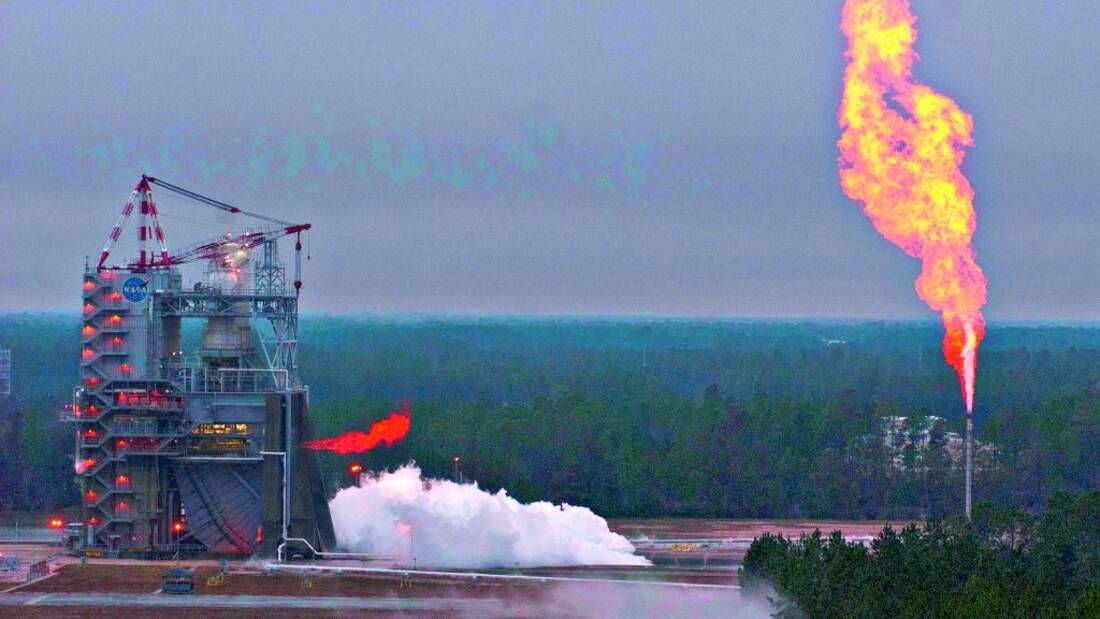 NASA - Space Launch System SLS nimmt Gestalt an - FLUG REVUE