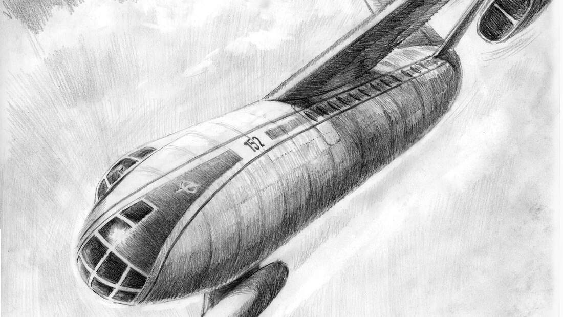 Absturz der Baade 152: Vor 65 Jahren platzten die Jet-Träume der DDR ...