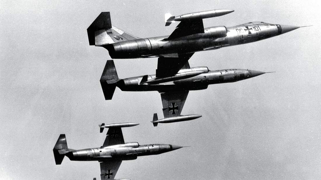 Lockheed F-104F Starfighter - Umschulung deutscher Piloten - FLUG REVUE