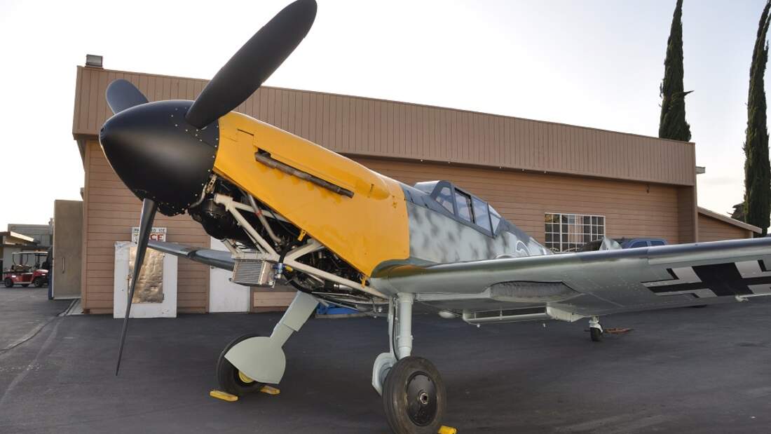 Planes of Fame Museum enthüllt neue Messerschmitt Bf 109 - FLUG REVUE