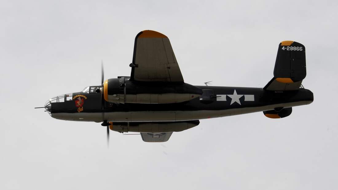Weltgroesstes North American B-25 Mitchell Treffen in Urbana Ohio ...