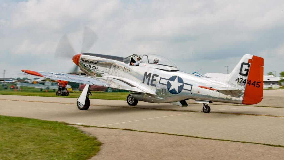 North American P-51D Mustang "Frenesi" ist wieder in der Luft - FLUG REVUE