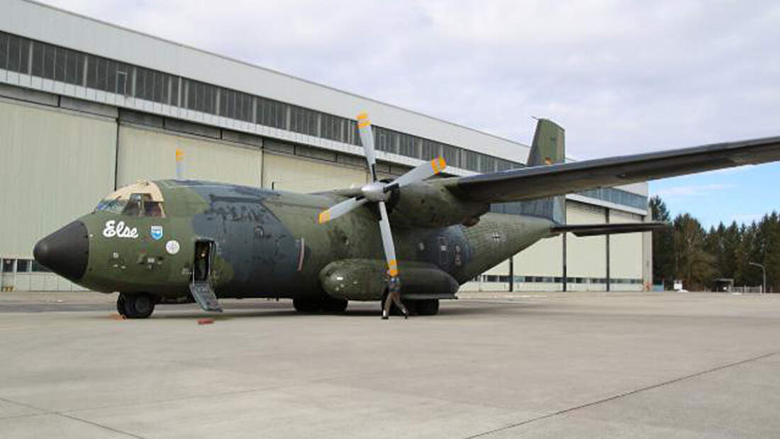 Erste Transall zur Teilgewinnung in Penzing | FLUG REVUE