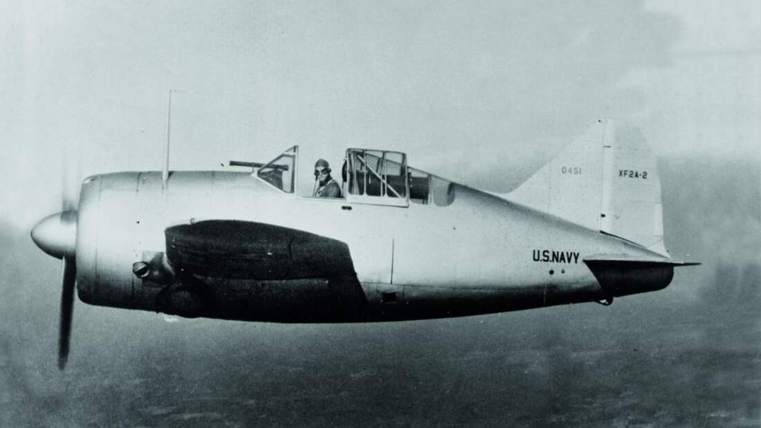 Jagdflugzeug Brewster F2A Buffalo - FLUG REVUE