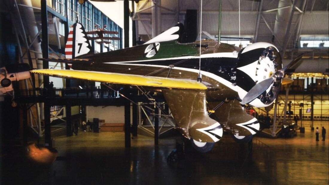 Boeing P-26 Peashooter - Erster Ganzmetall-Jäger Army Air Corps - FLUG ...