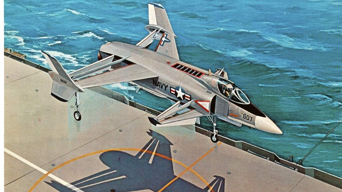 Senkrechtstarter-Prototyp Rockwell XFV-12A - FLUG REVUE