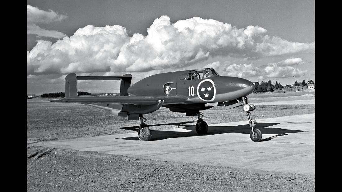 Saab J 21R – Saabs erster Jet | FLUG REVUE
