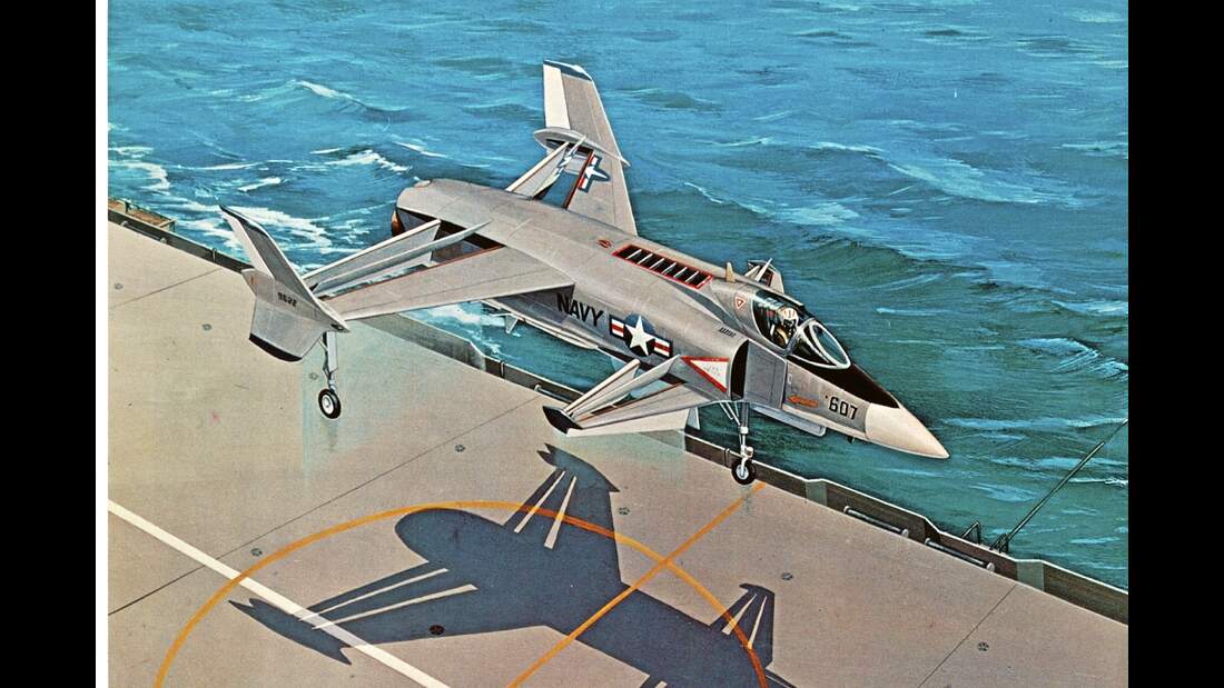 Senkrechtstarter-Prototyp Rockwell XFV-12A | FLUG REVUE