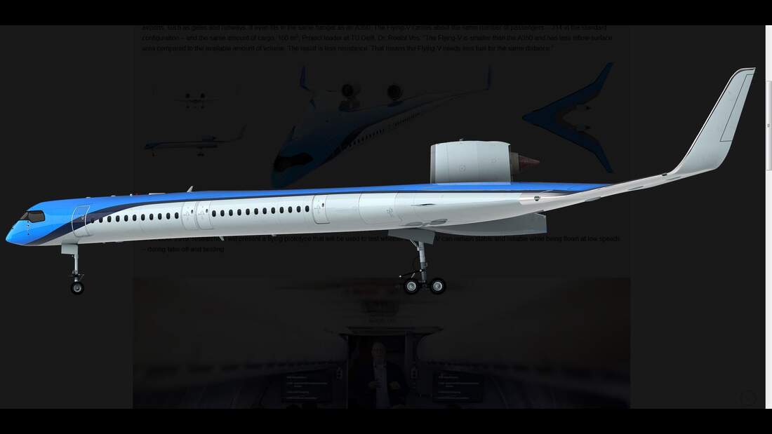 Fliegendes V: Sieht so das Passagierflugzeug der Zukunft aus? | FLUG REVUE