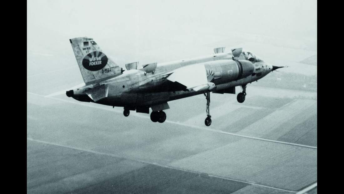 Senkrechtstarter-Versuchsflugzeug VFW-Fokker VAK 191 B | FLUG REVUE