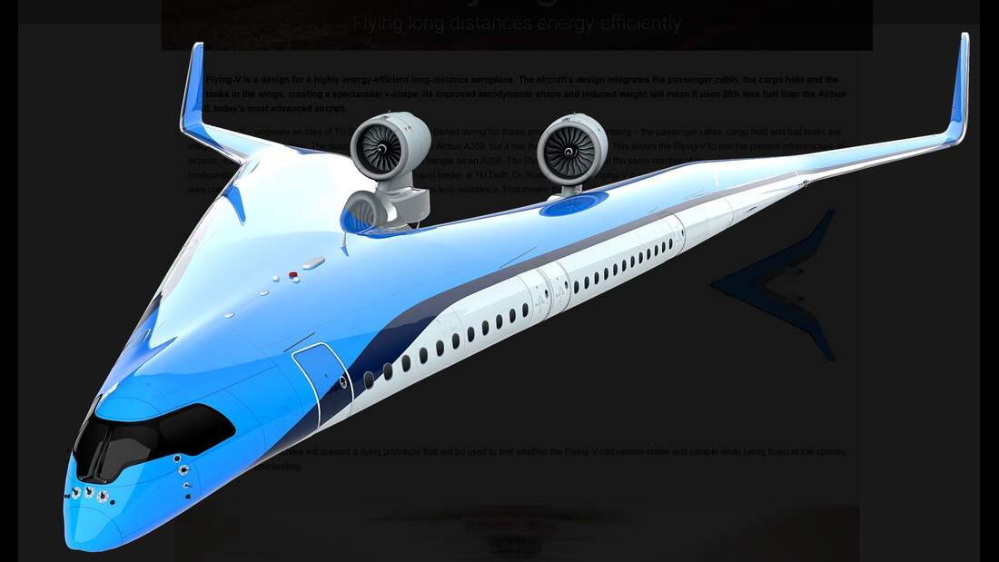 Fliegendes V: Sieht so das Passagierflugzeug der Zukunft aus? | FLUG REVUE