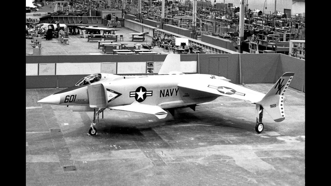 Senkrechtstarter-Prototyp Rockwell XFV-12A | FLUG REVUE