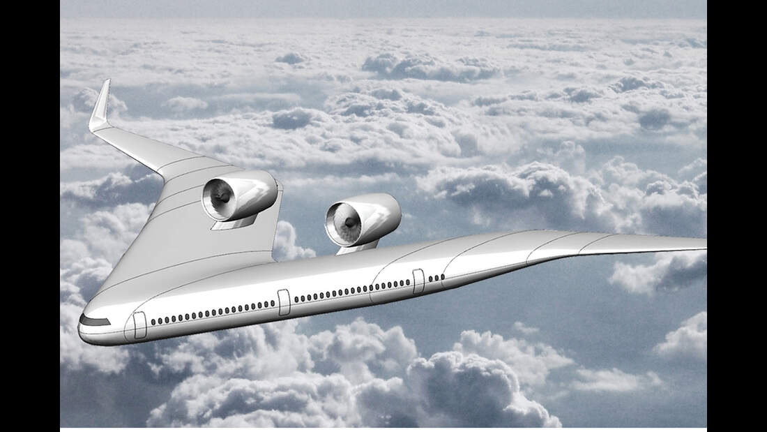 Fliegendes V: Sieht so das Passagierflugzeug der Zukunft aus? | FLUG REVUE