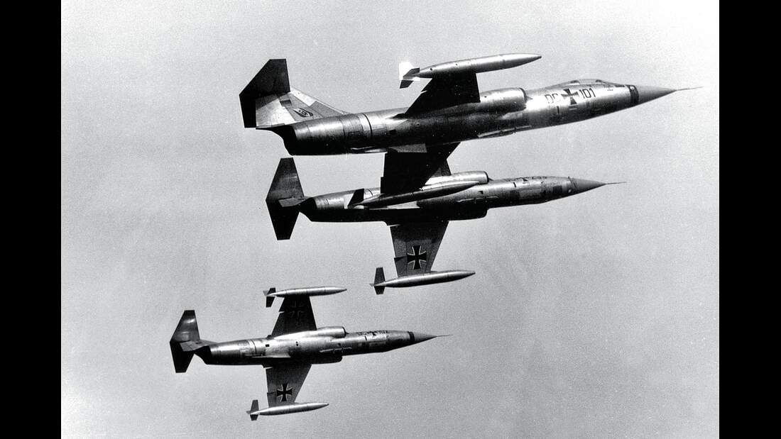 Lockheed F-104F Starfighter - Umschulung deutscher Piloten | FLUG REVUE