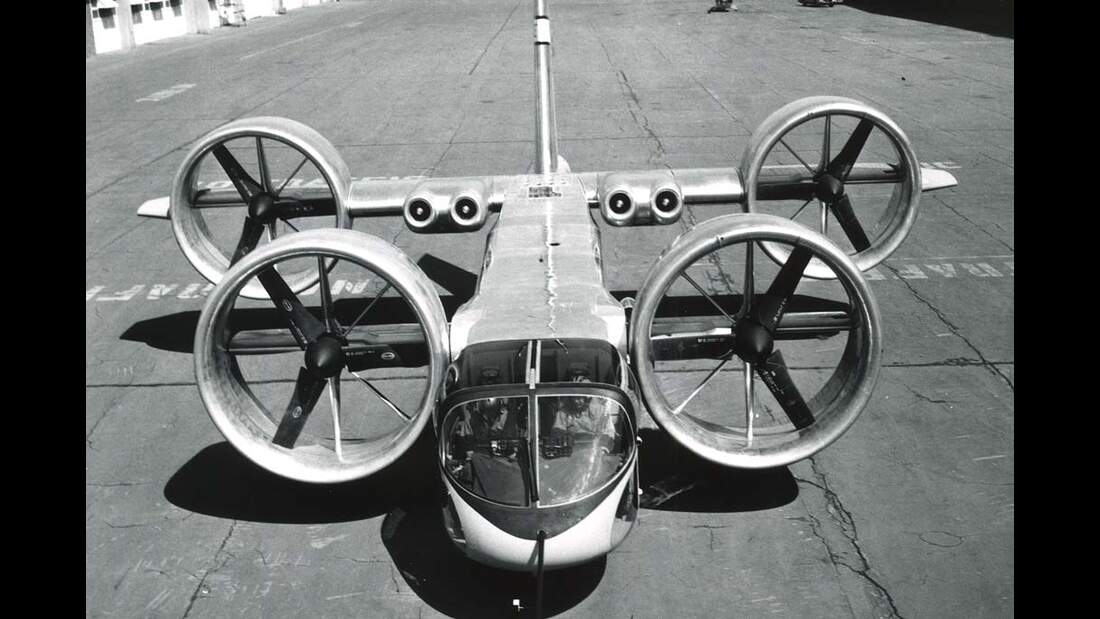 Bell X-22A – Testflugzeug für Mantelpropeller | FLUG REVUE