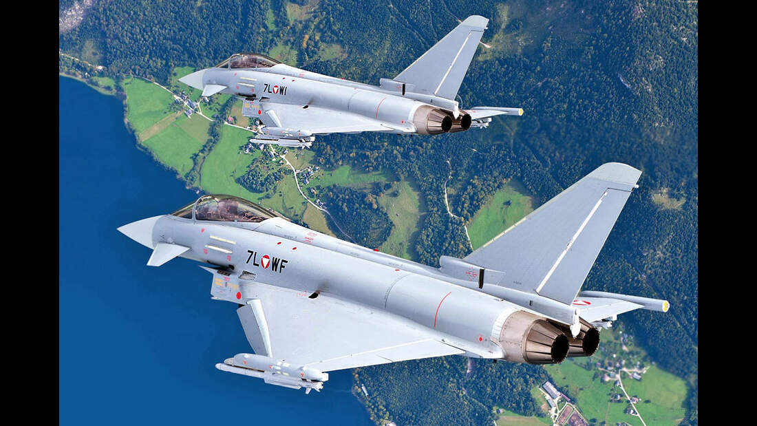 Eurofighter verschiessen AMRAAM | FLUG REVUE