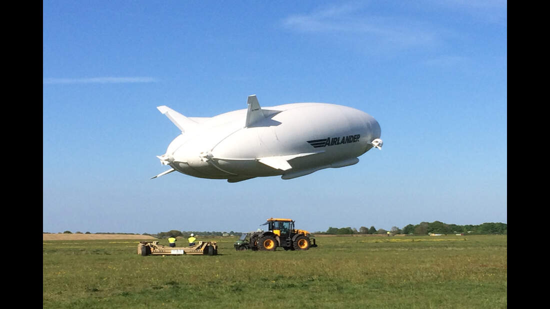 Airlander 10 wieder in der Luft | FLUG REVUE