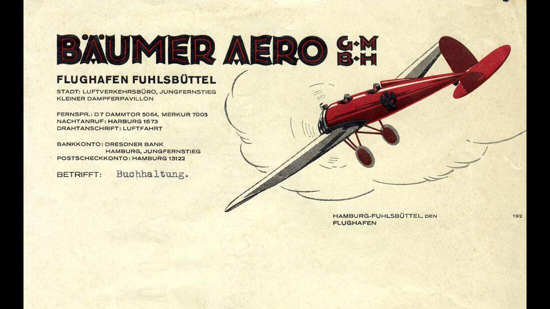 Paul Bäumer - Pionier des Schnellflugs | FLUG REVUE