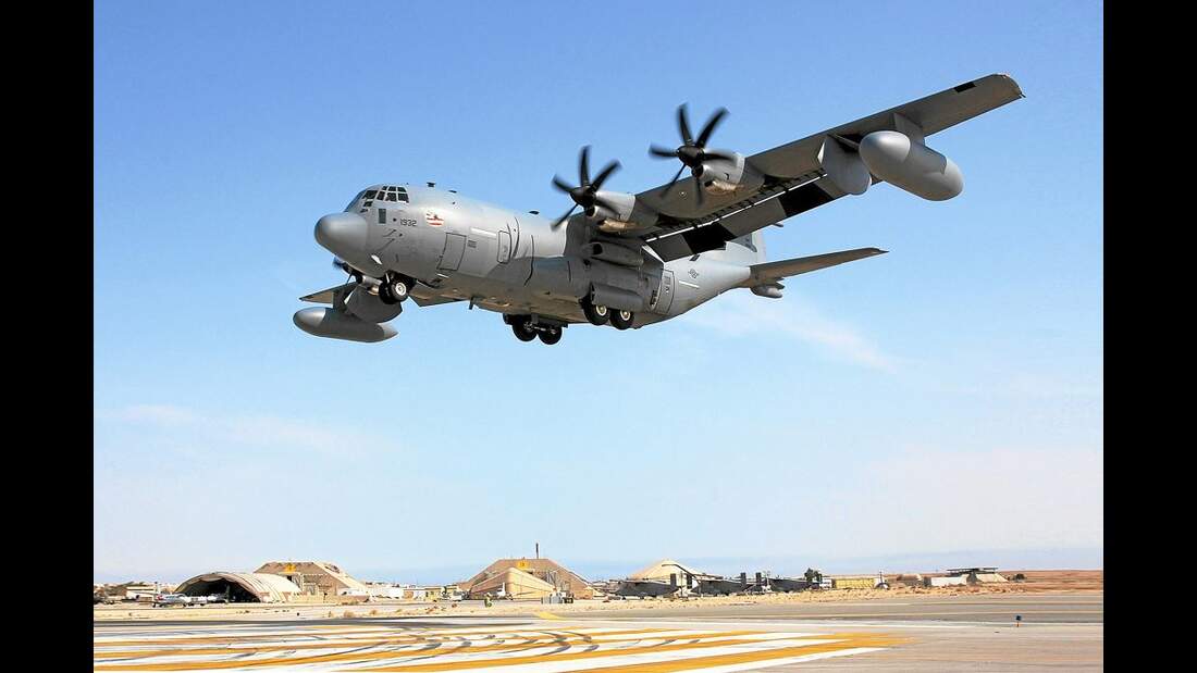 KC-130J Harvest HAWK Plus schließt Schussversuche ab | FLUG REVUE