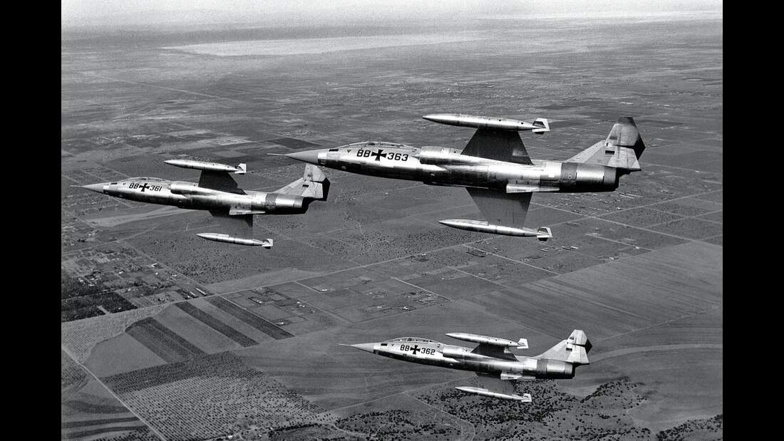 Lockheed F-104F Starfighter - Umschulung deutscher Piloten | FLUG REVUE