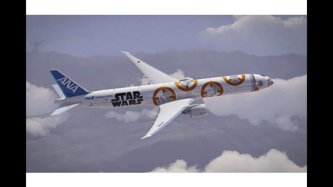 Boeing 777 mit Star-Wars-Sonderlackierung | FLUG REVUE