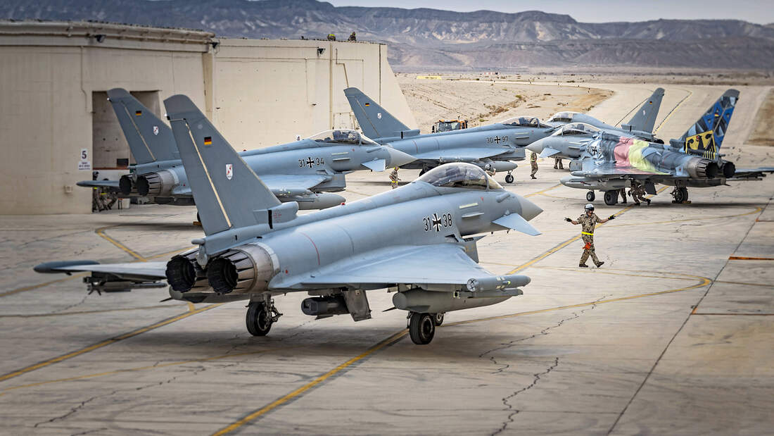 Blue Flag: Eurofighter der Luftwaffe in Israel | FLUG REVUE