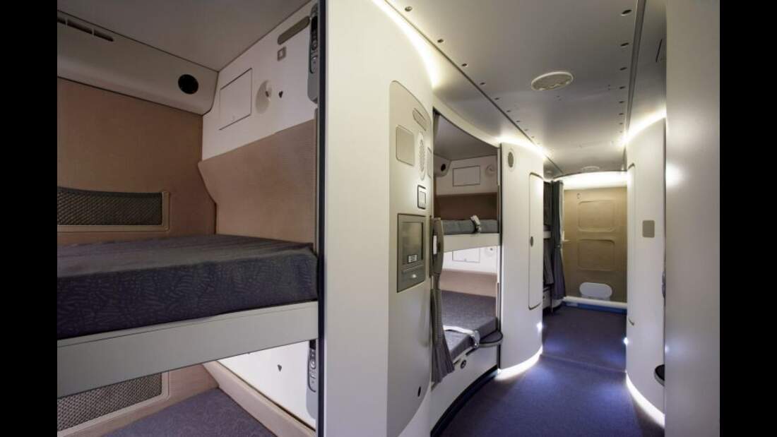 Cabin Crew Rest Compartments - Schlafkabinen der Stewardessen | FLUG REVUE