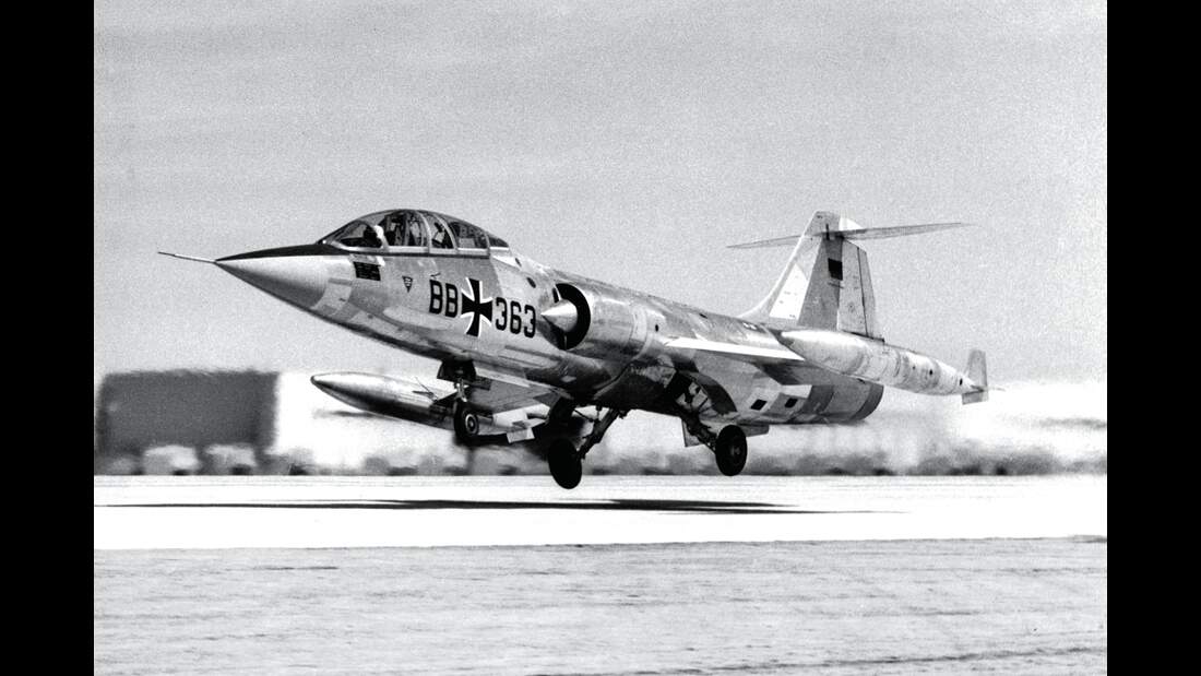Lockheed F-104F Starfighter - Umschulung deutscher Piloten | FLUG REVUE